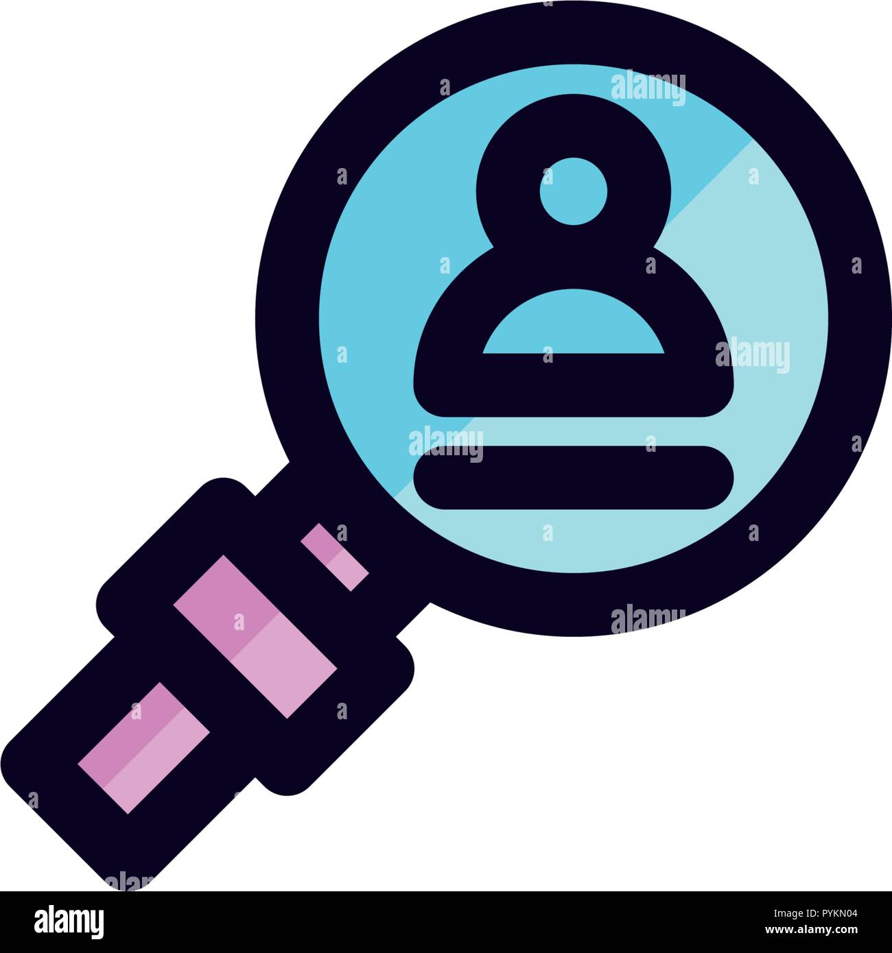 Search tool solid icon Cut Out Stock Images & Pictures - Alamy