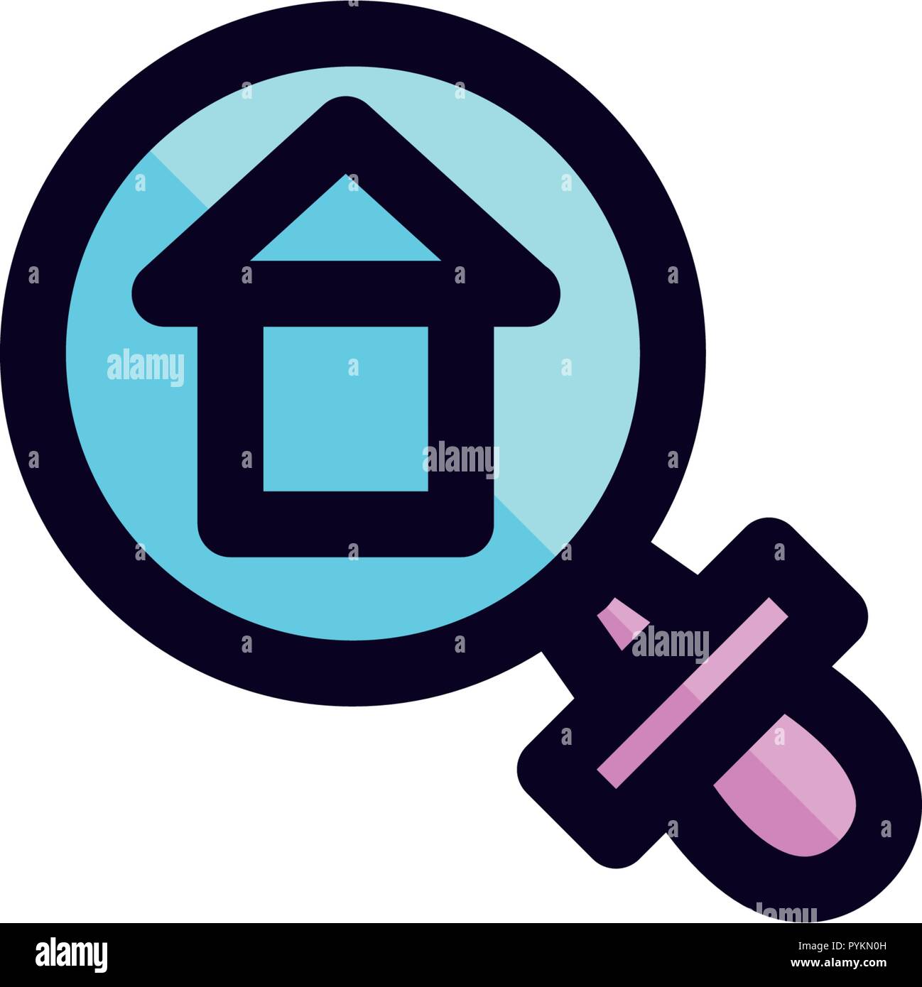 Search Icon Template Vector Sign Design Stock Vector Image & Art - Alamy