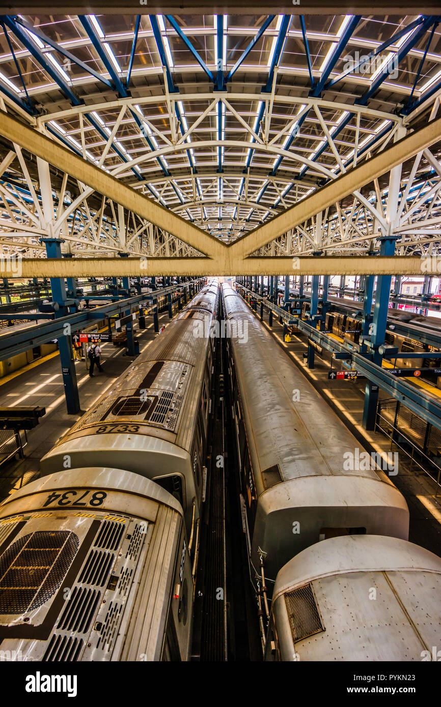 Coney Island – Stillwell Avenue Subway Station Coney Island Brooklyn ...