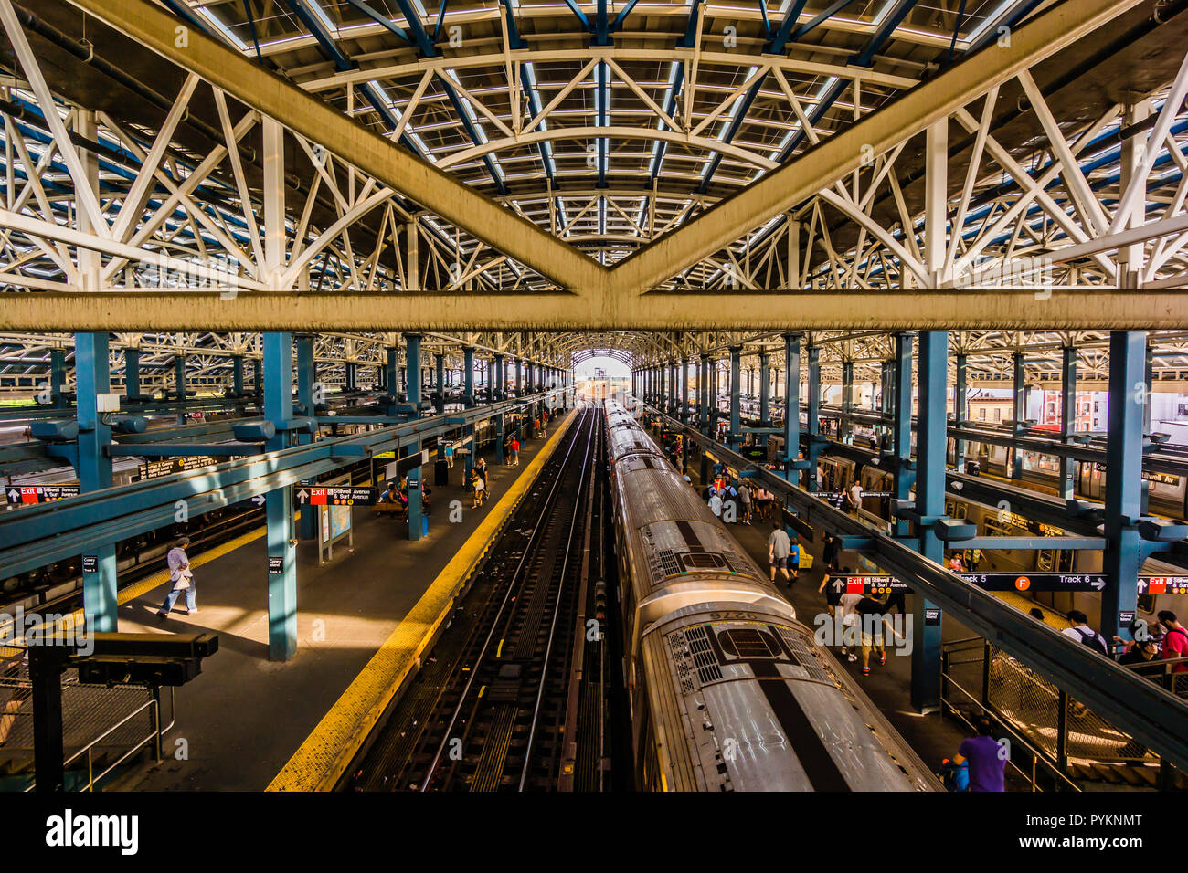 Coney Island – Stillwell Avenue Subway Station Coney Island Brooklyn ...