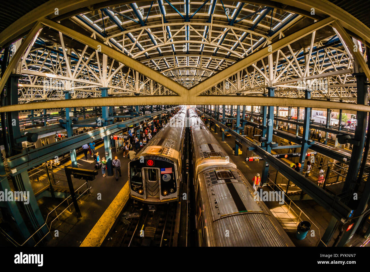 Coney Island – Stillwell Avenue Subway Station Coney Island Brooklyn ...