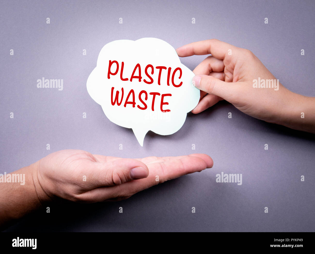 plastic waste concept Stock Photo - Alamy