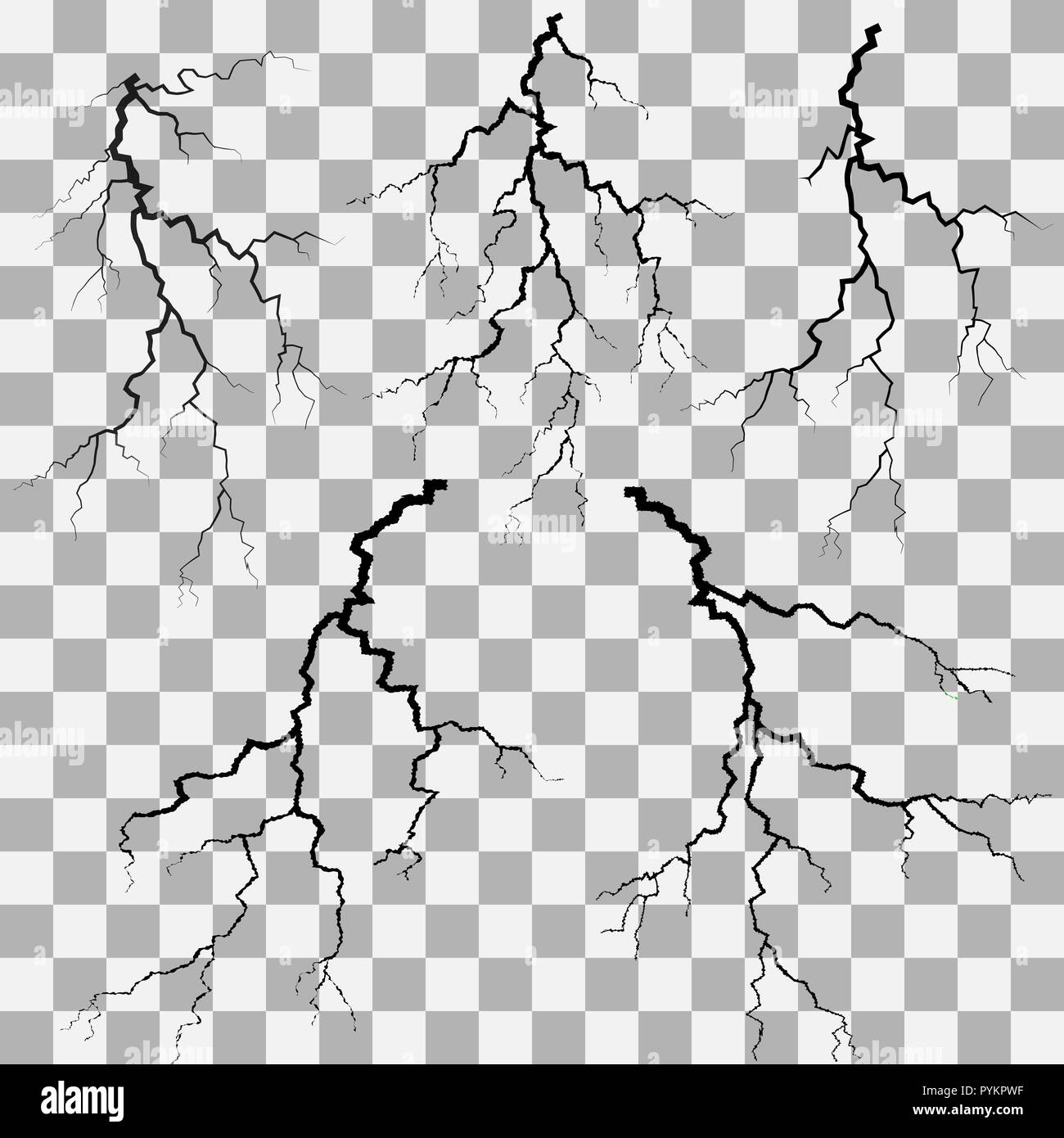 Crack in wall texture Stock Vector Images - Alamy