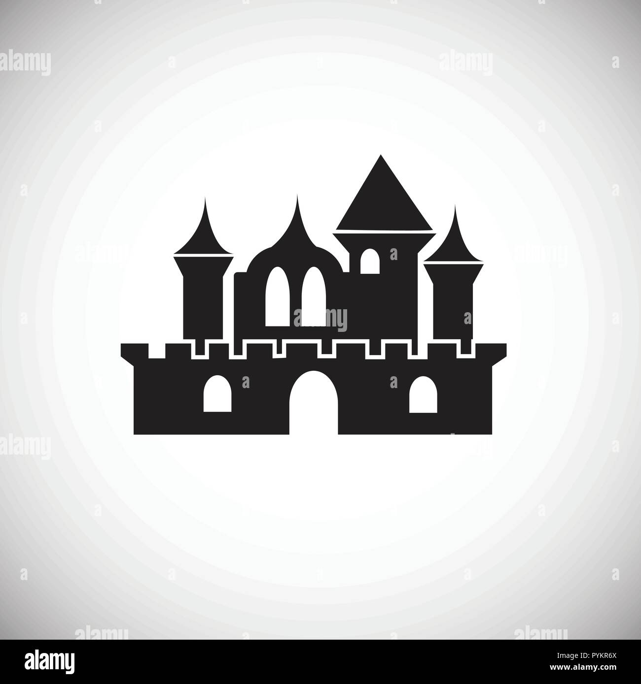 Medieval castle window abstract Stock Vector Images - Alamy