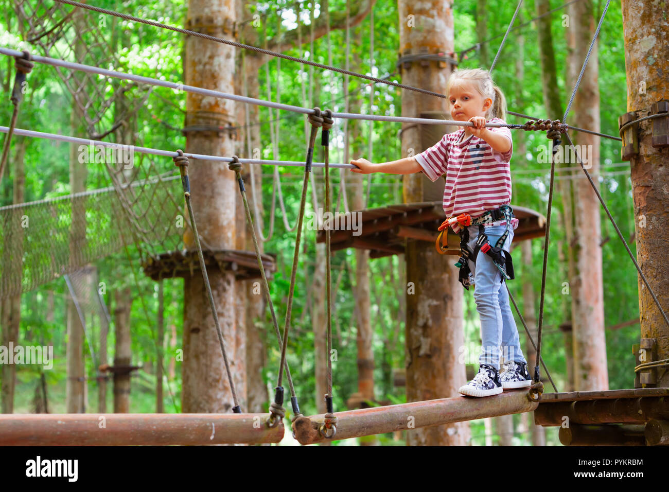 Rope Bridge Jungle High Resolution Stock Photography and Images - Alamy