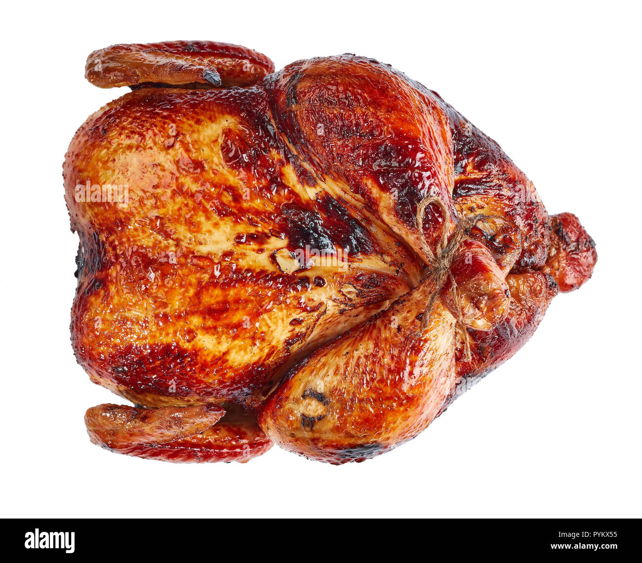 Roast dinner table above Cut Out Stock Images & Pictures - Alamy