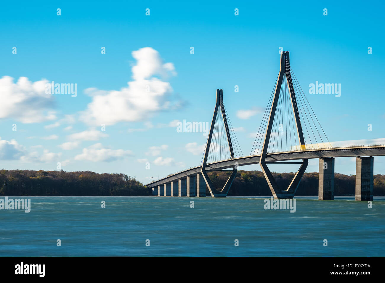 A bridge between Seeland und Falster in Denmark Stock Photo - Alamy