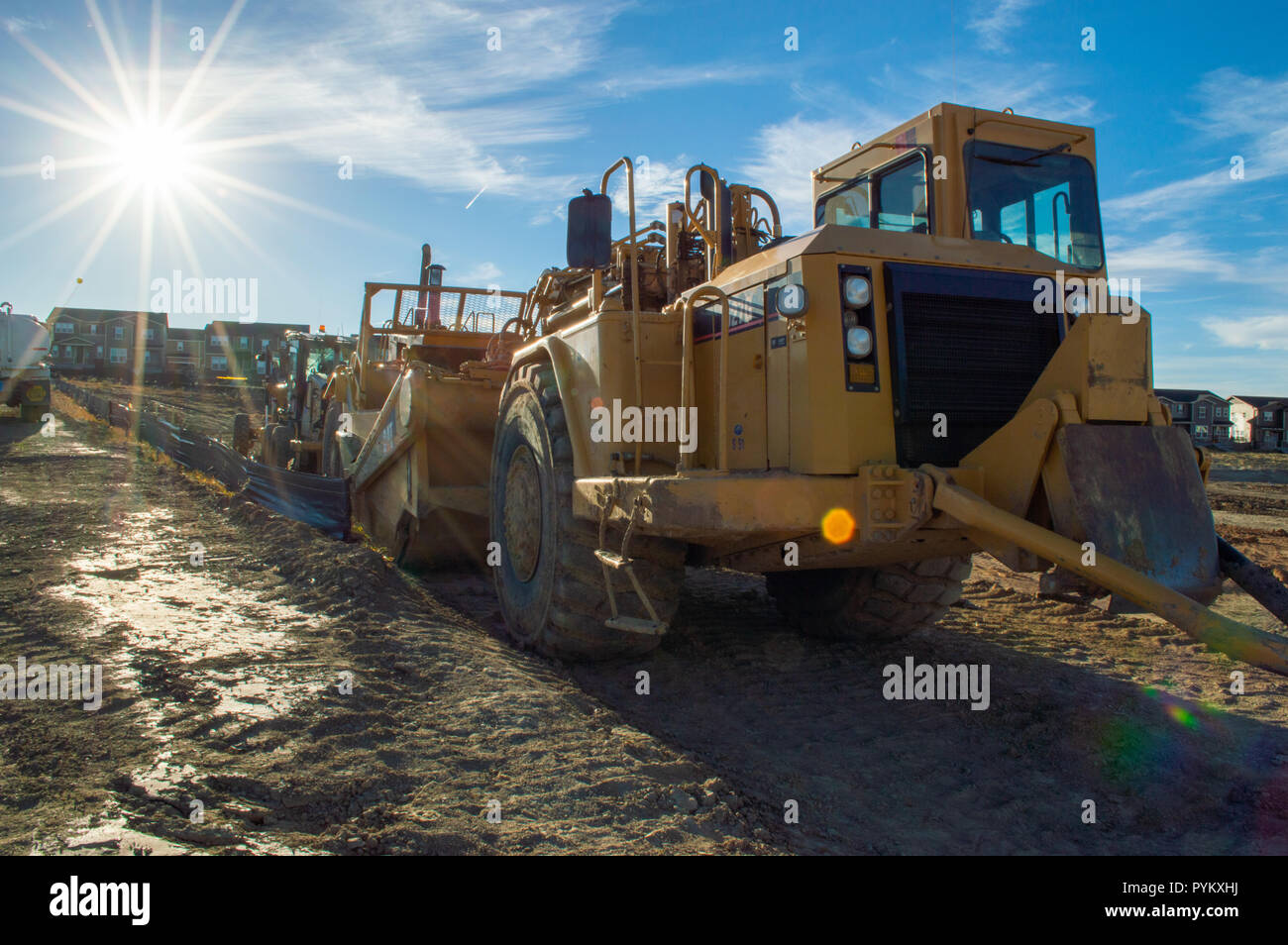 Dozer excavator hi-res stock photography and images - Alamy