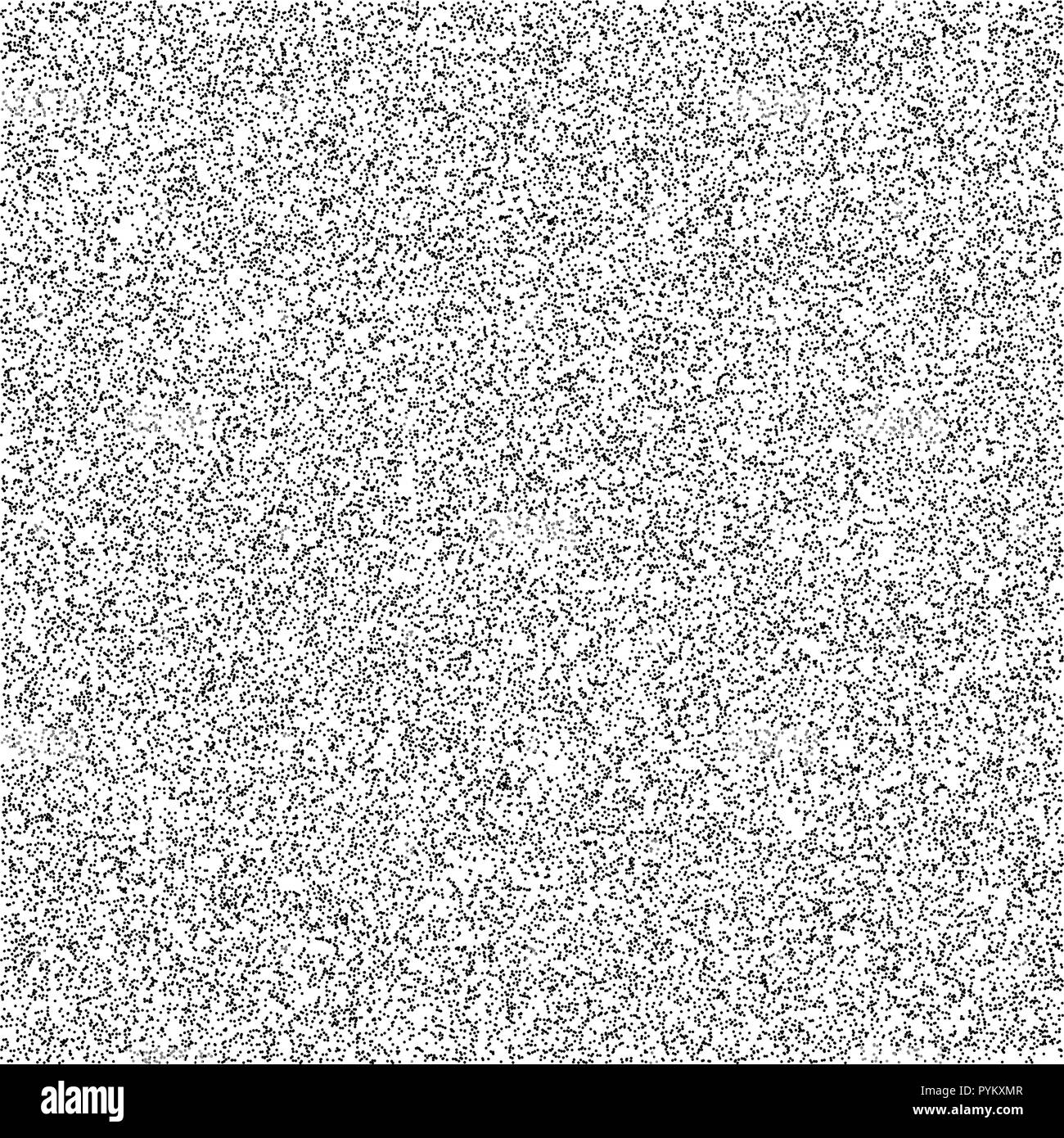 vector dark monochrome noise grain black halftone artistic dotted texture blank template modern ...