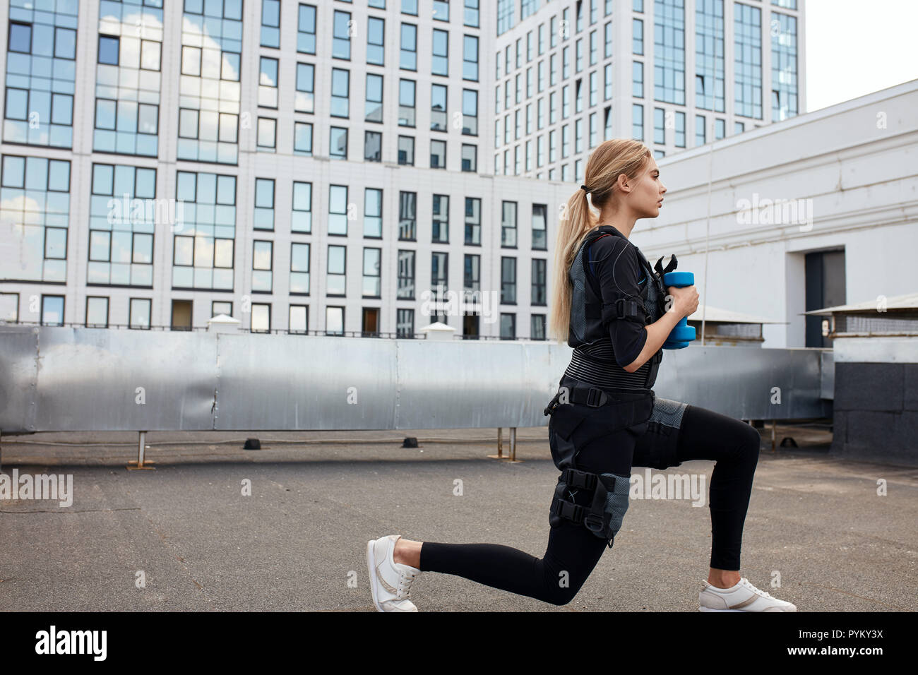 recovery tool for athletes. device concept Stock Photo - Alamy