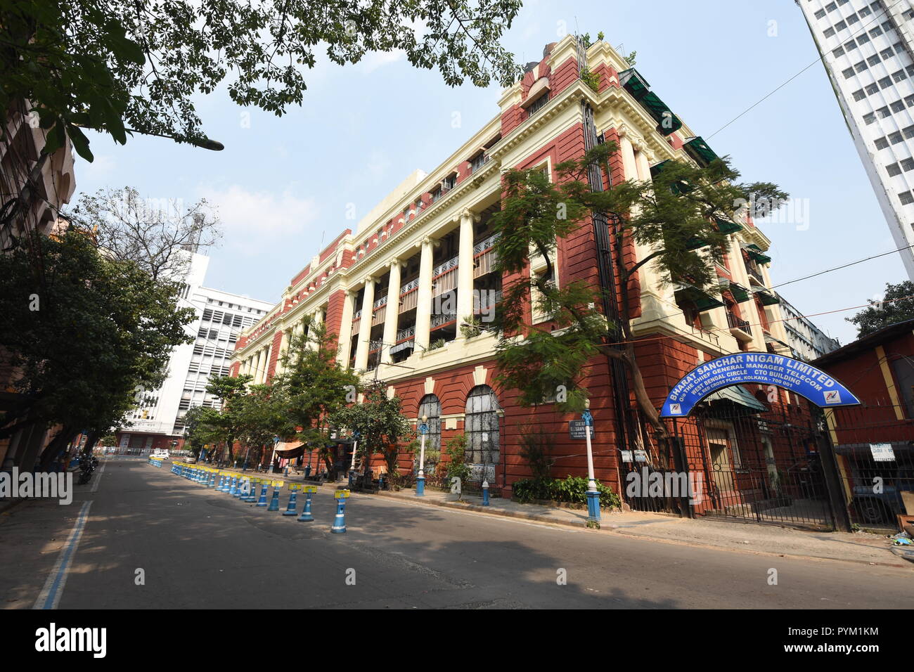 Central Telegraph Office, 8 Red Cross Place, Kolkata, India Stock Photo ...