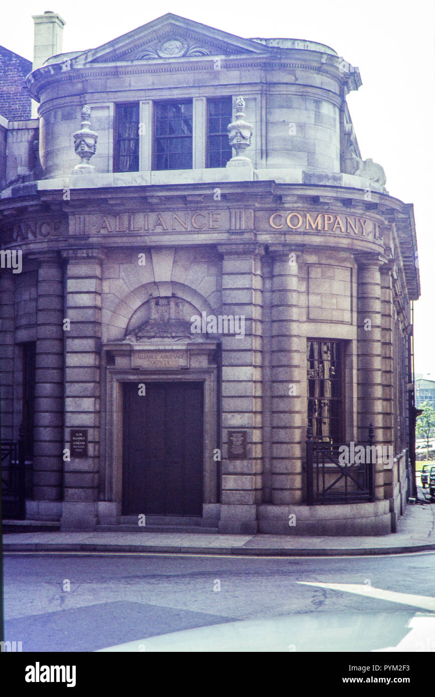 Alliance and Assurance company on George Street, Sheffield. Image taken ...