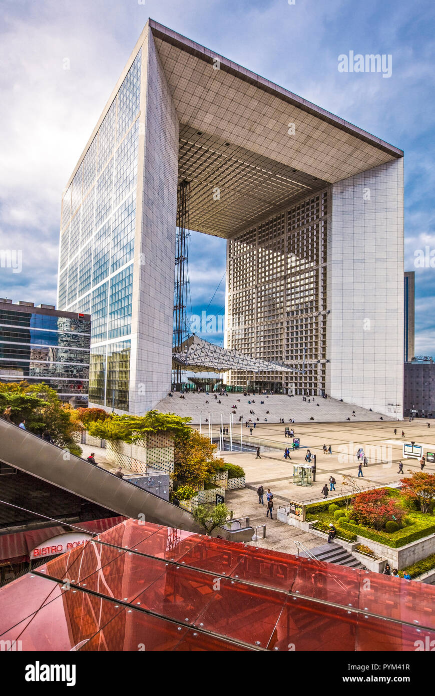 France,Paris, La Defense, the Grand Arc Stock Photo - Alamy
