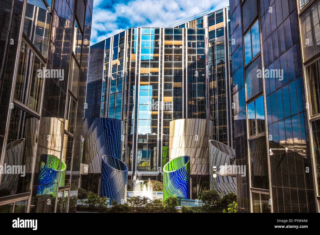 France,Paris,modern architectures of La Defense area Stock Photo - Alamy