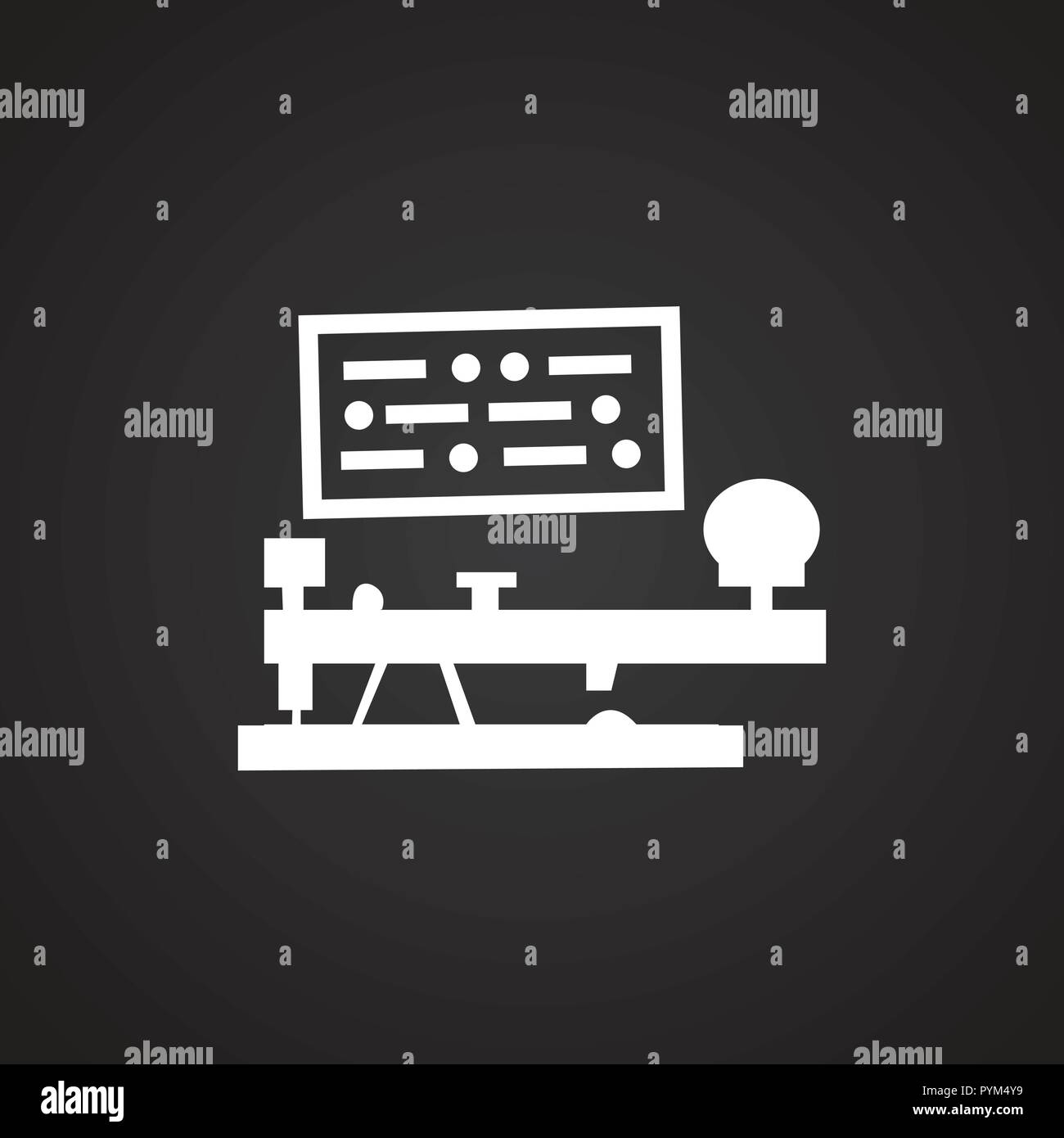 Morse code on black background Stock Vector Image & Art - Alamy