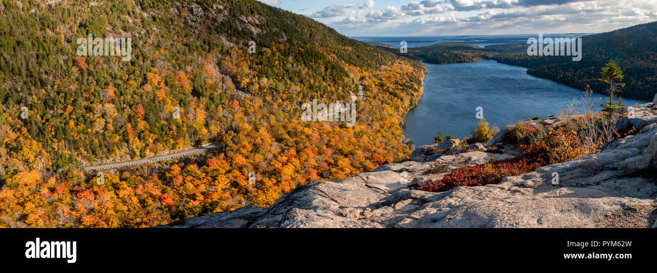Autumn in Acadia National Park, Maine Stock Photo - Alamy