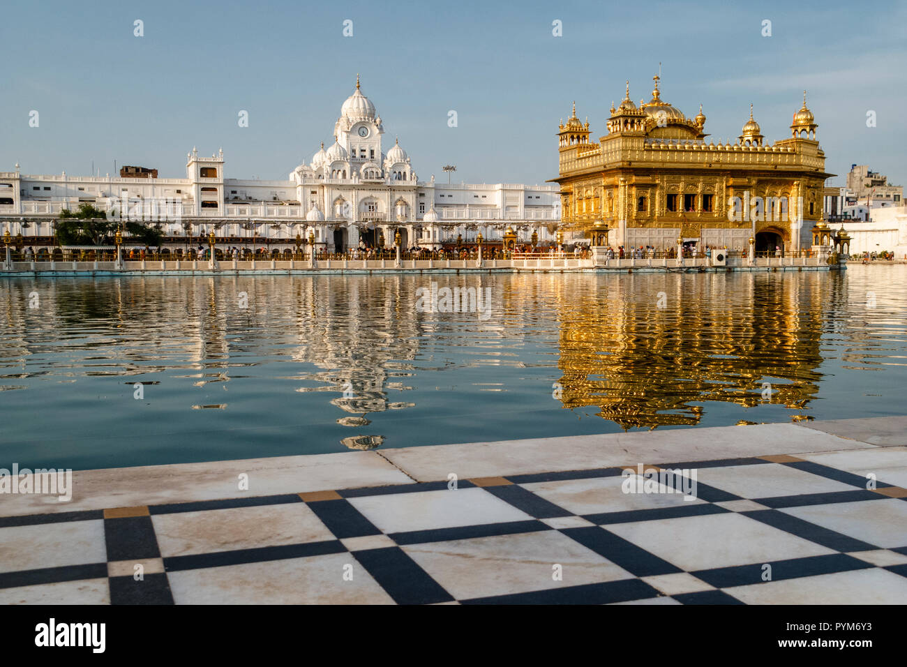 The Golden Temple, the most important and sacred place for Sikh's Stock ...