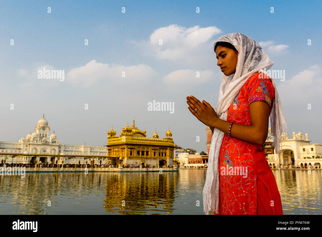 Sikh Woman Pray High Resolution Stock Photography and Images - Alamy