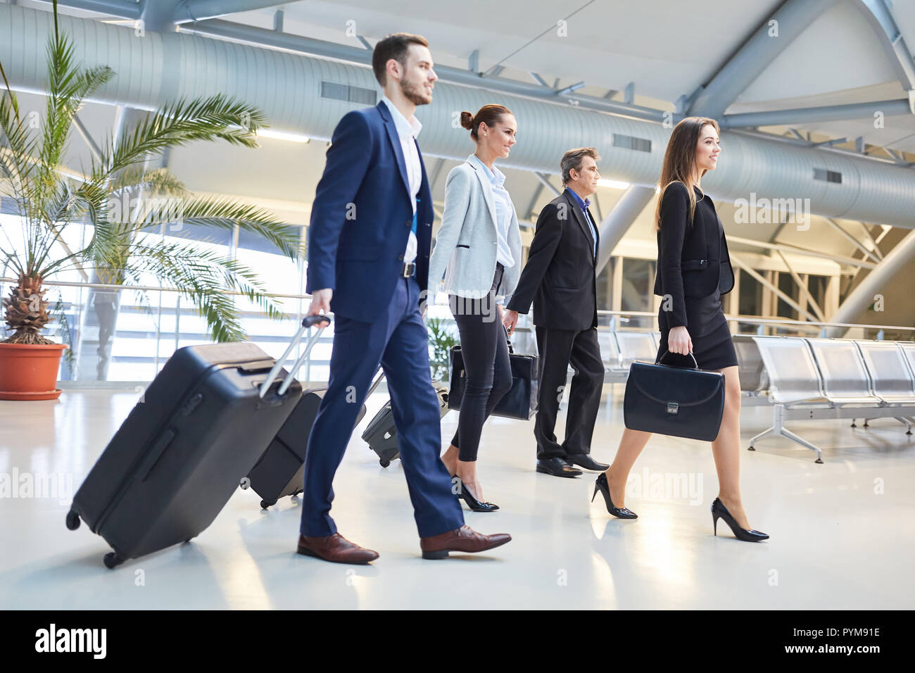 Airport Terminal People