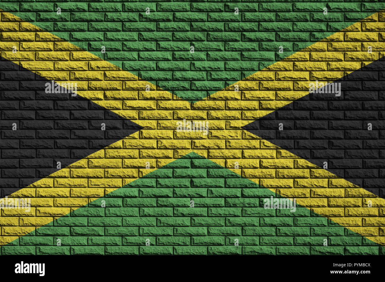 Jamaica Flag Wall High Resolution Stock Photography and Images - Alamy