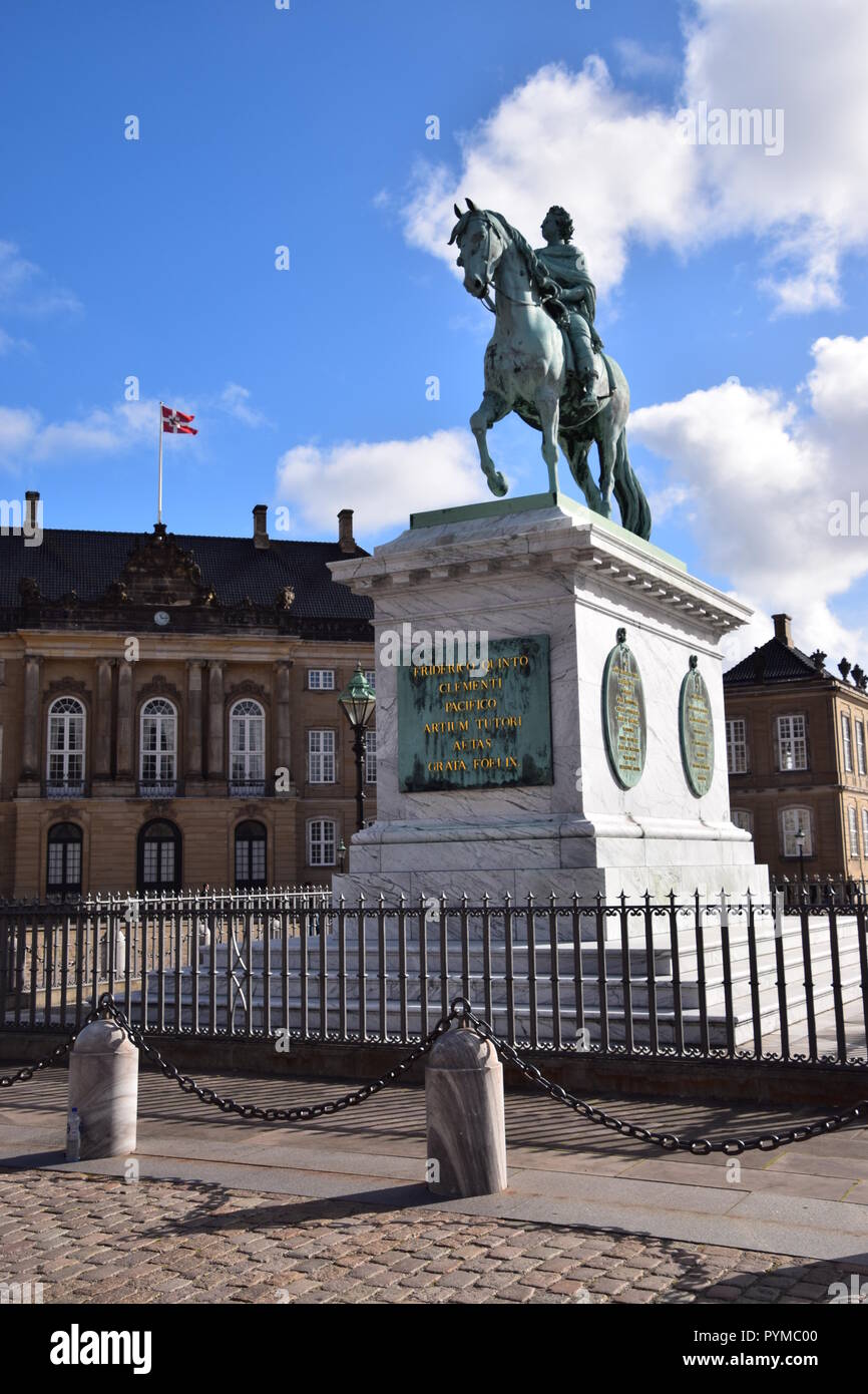 Statue Of King Frederik High Resolution Stock Photography and Images ...