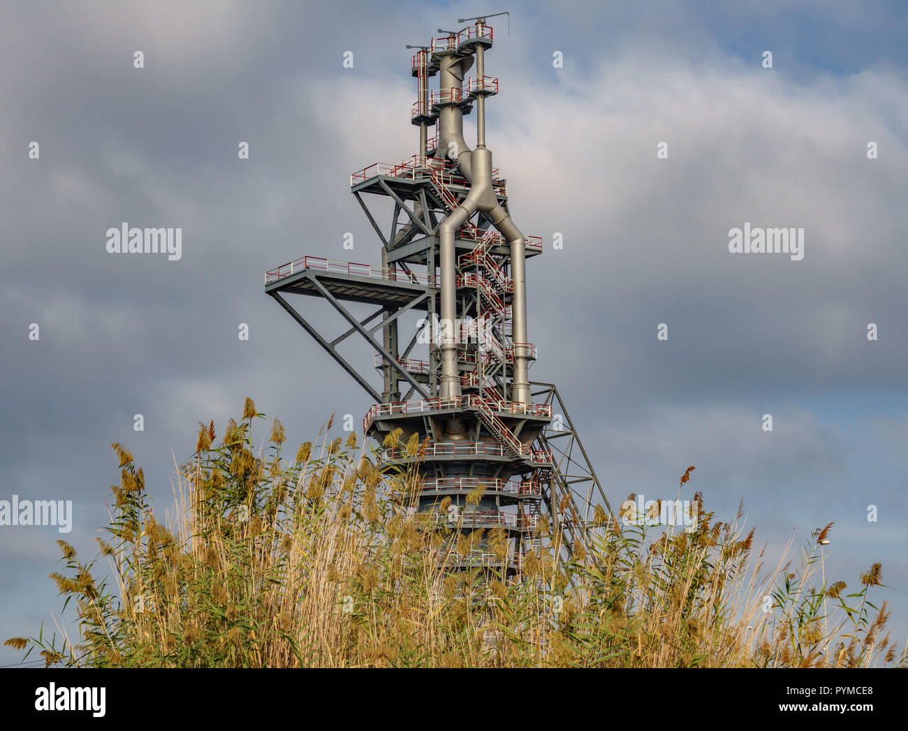 Old blast furnace hi-res stock photography and images - Alamy