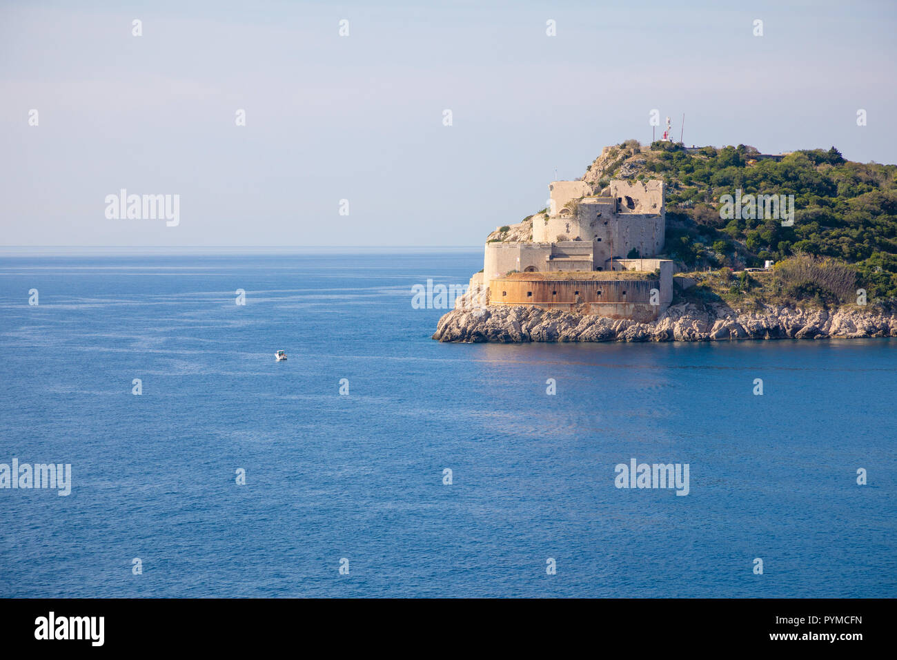 Rt Ostra Light is point extremity of a narrow and rocky peninsula ...