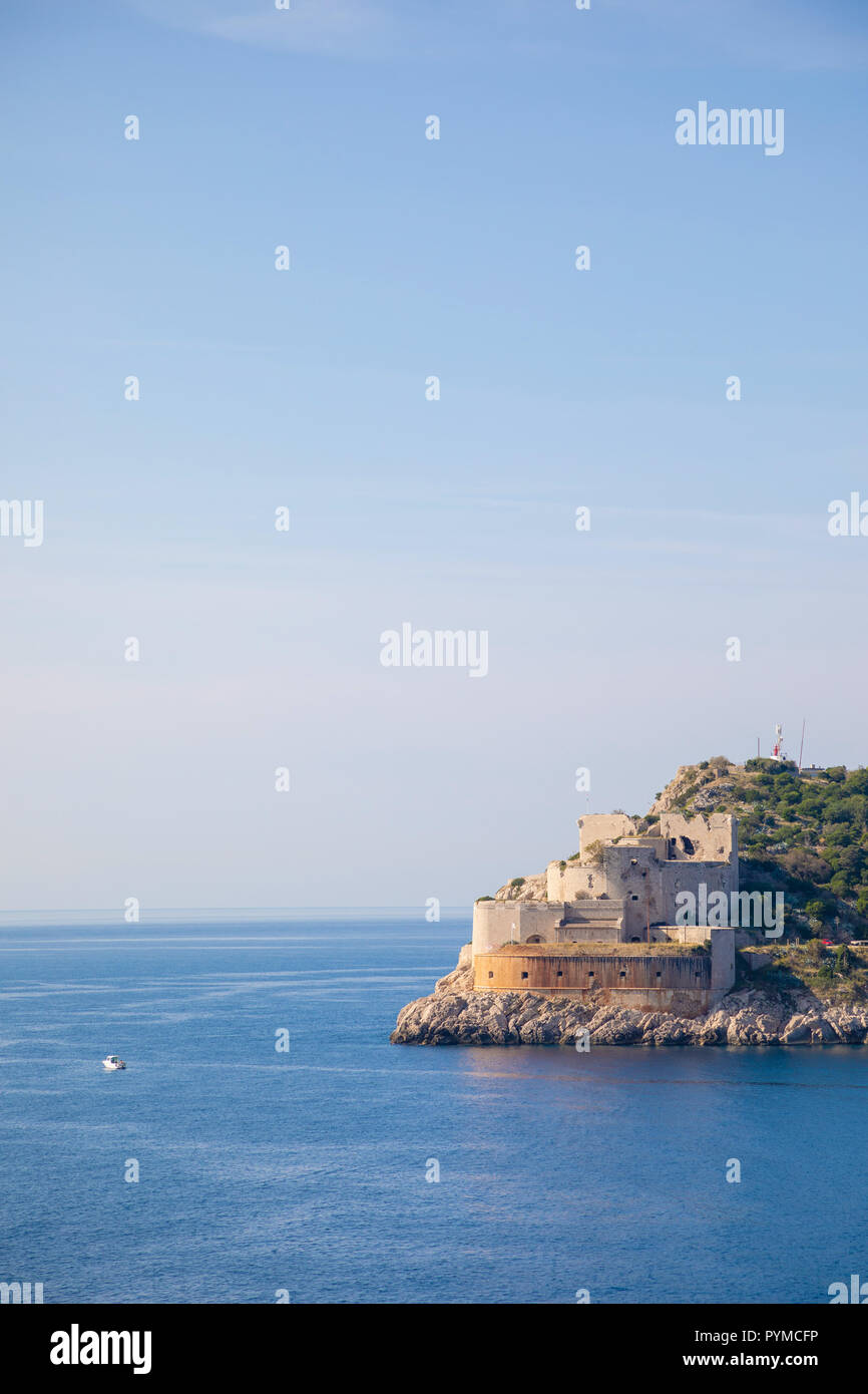 Rt Ostra Light is point extremity of a narrow and rocky peninsula ...