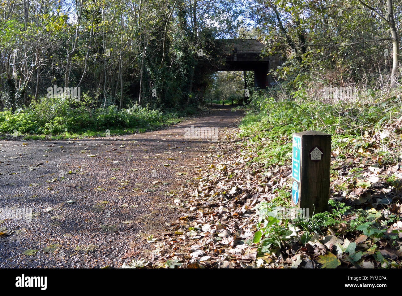 Road bridge crossing marriotts way hi-res stock photography and images ...