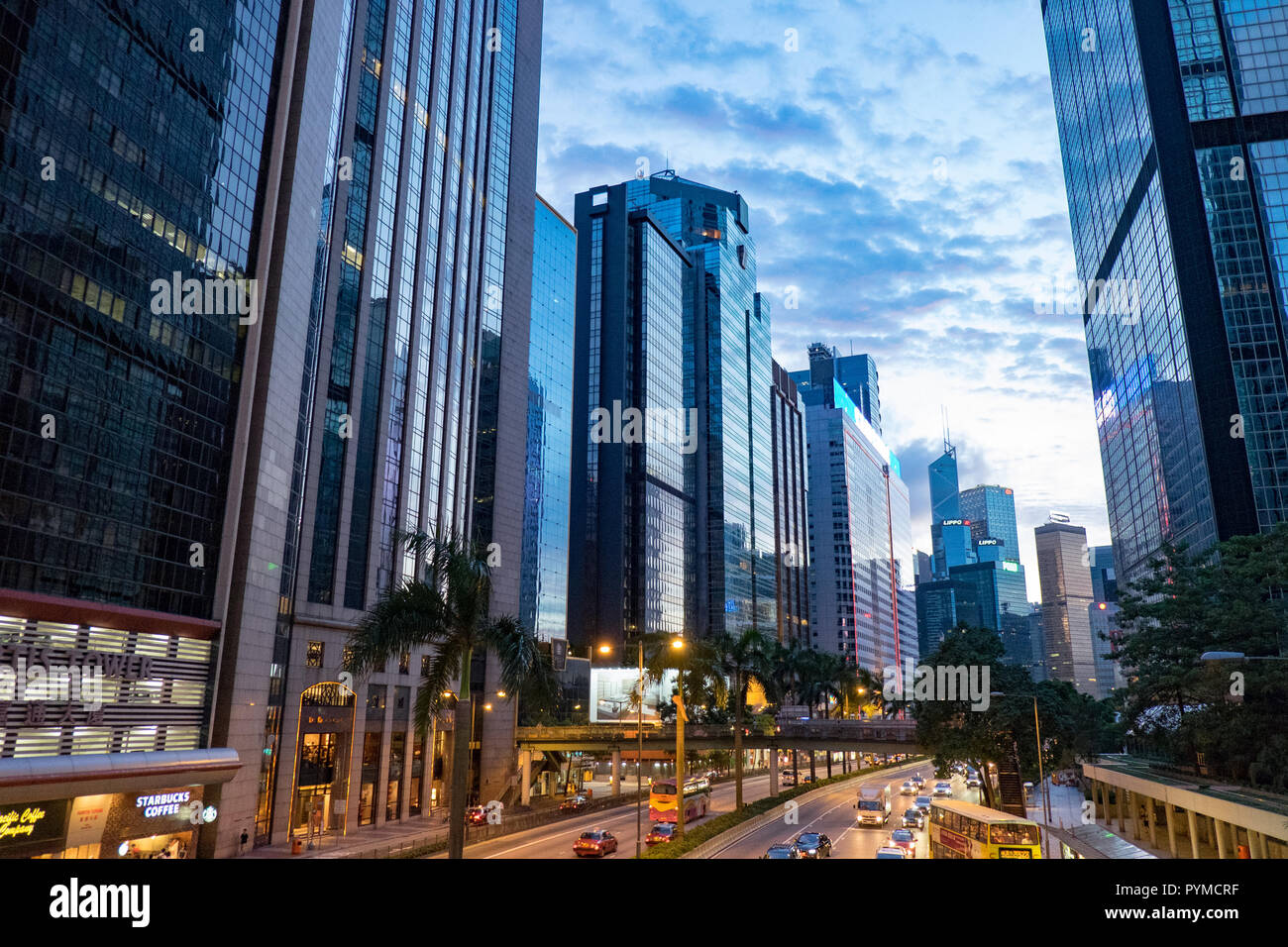 Central Hong Kong buildings and development Stock Photo - Alamy
