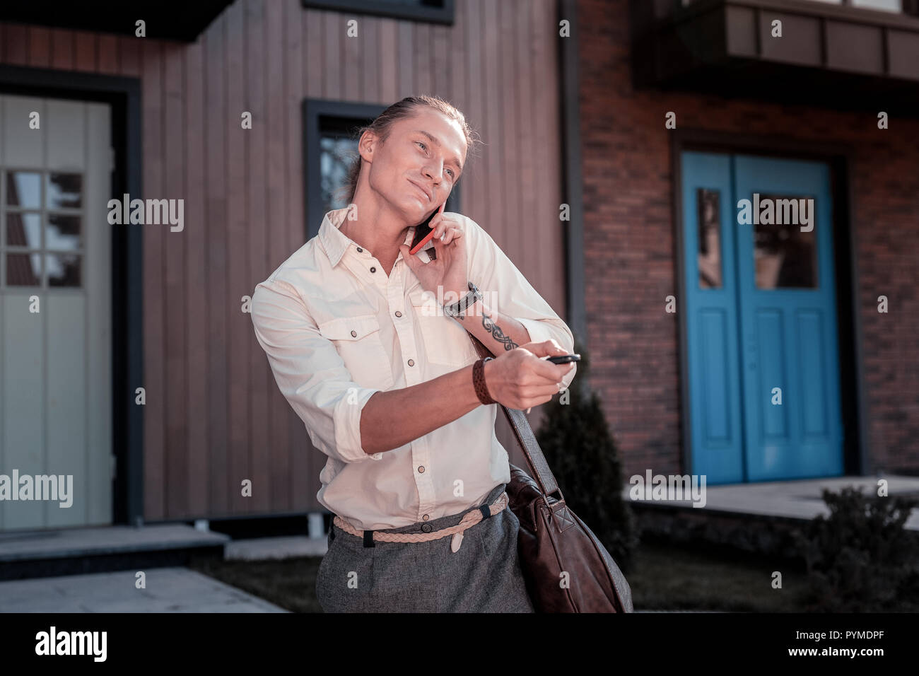 Handsome businessman blonde hair hi-res stock photography and images ...