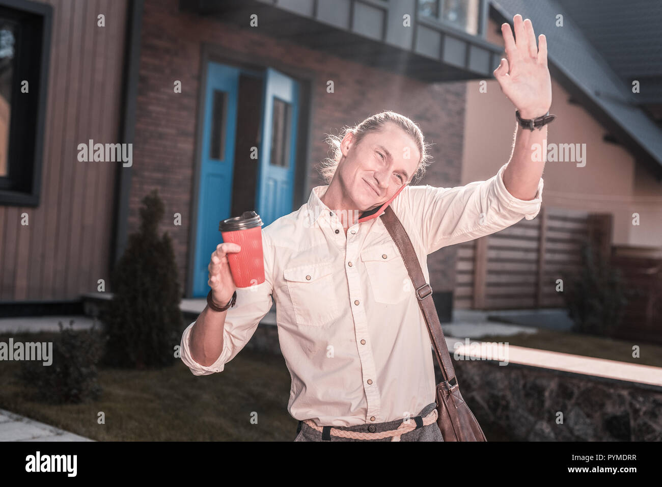 Handsome neighbor hi-res stock photography and images - Alamy