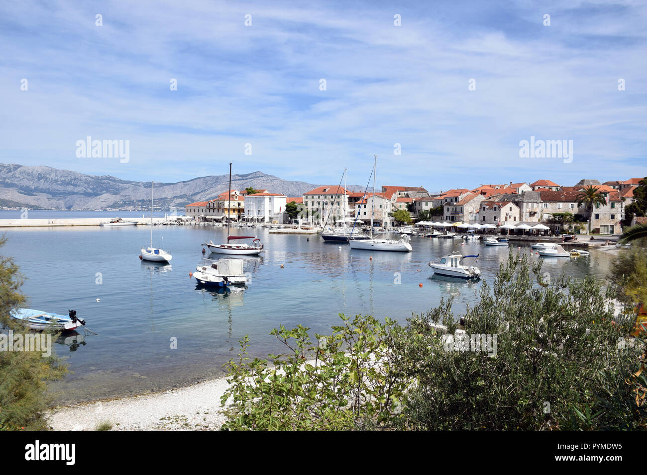 Postira, Brac island, Croatia Sep 2018 Stock Photo - Alamy