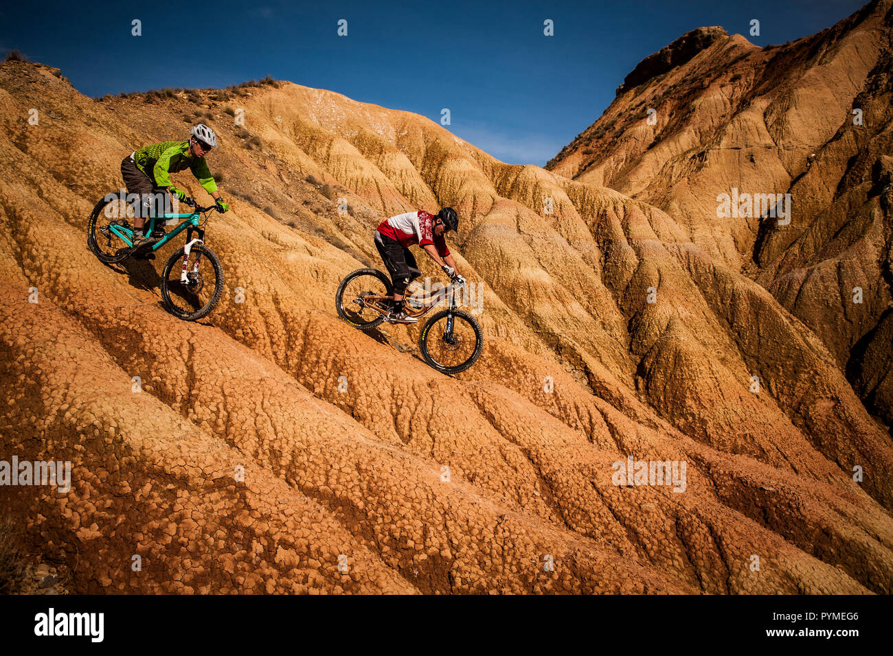 Bike ride in desert hi-res stock photography and images - Alamy