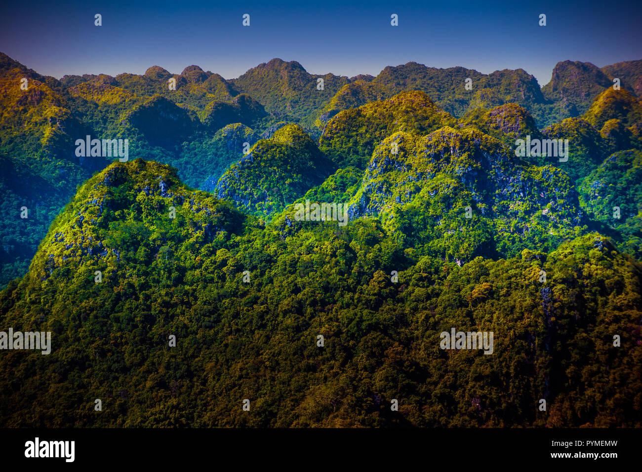 Cat Ba Island in Vietnam, Asia. Beautiful landscape Stock Photo - Alamy