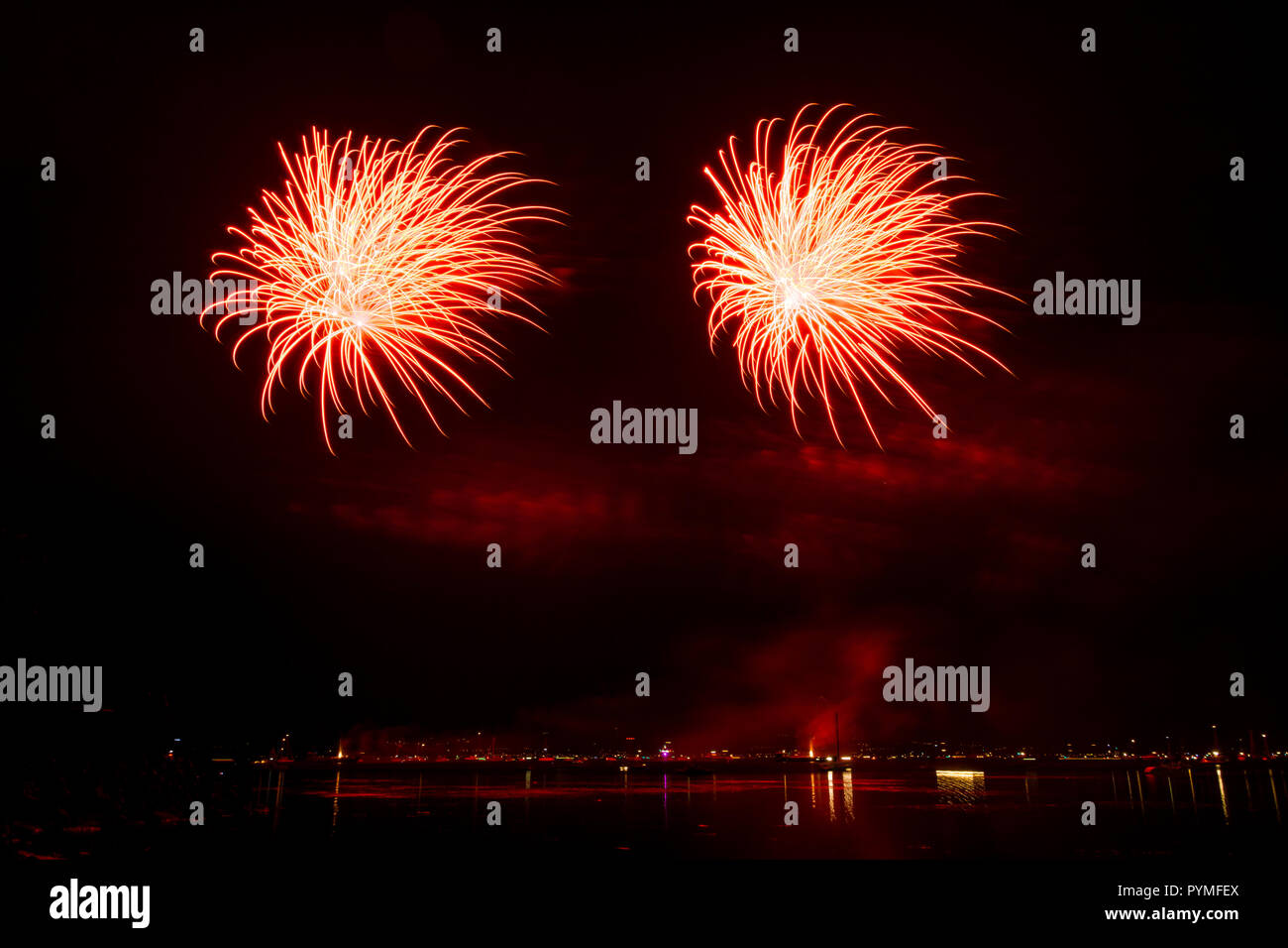 Fireworks explosion fire festival hi-res stock photography and images ...