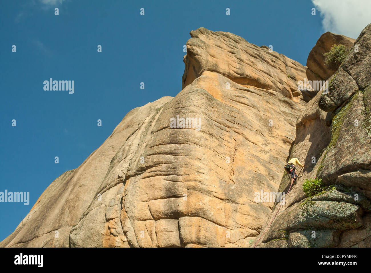 Slab climbing hi-res stock photography and images - Alamy