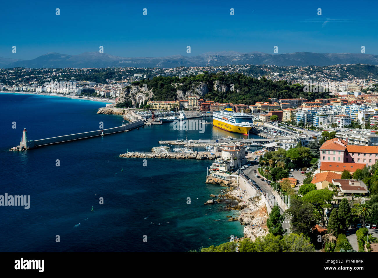 Nice Cote D´azur France Stock Photo - Alamy