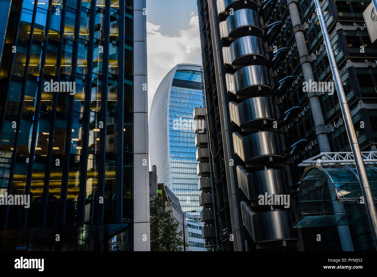 Modern Architecture London Stock Photo - Alamy