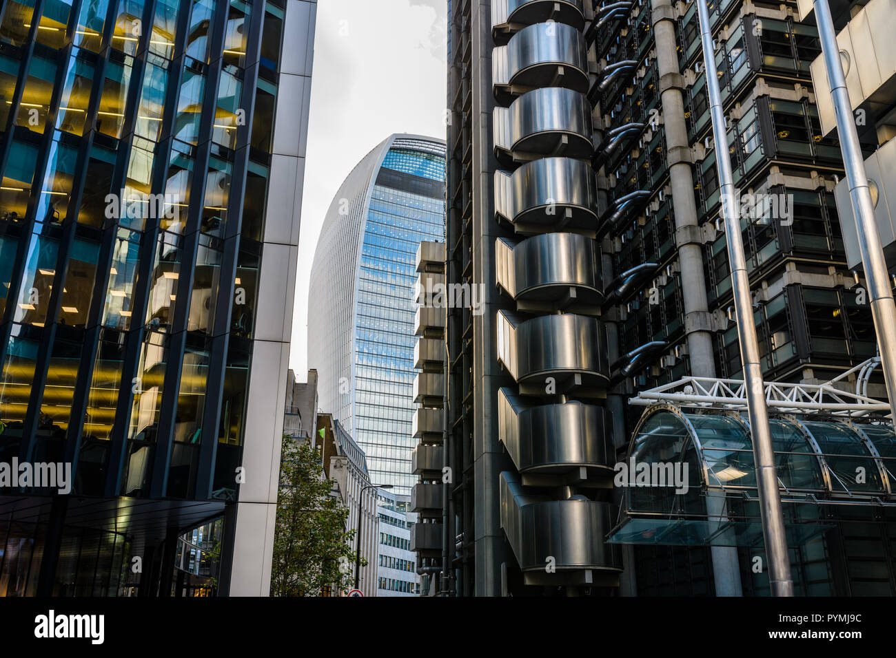 Modern Architecture London Stock Photo - Alamy