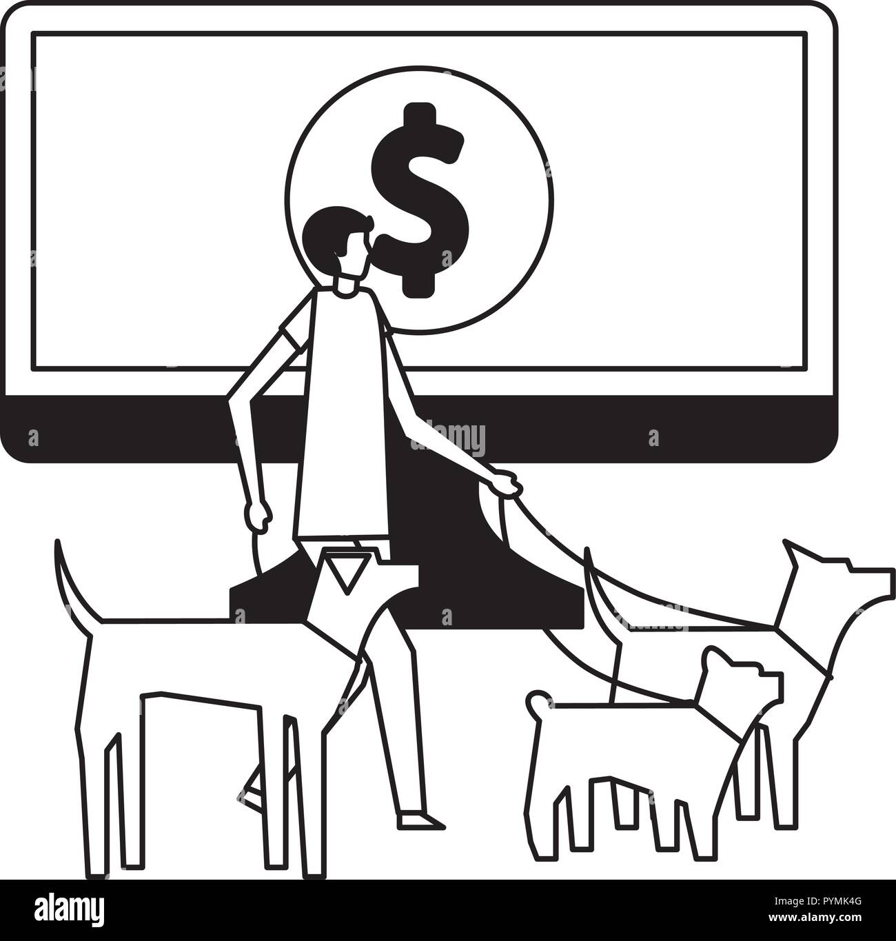 volunteers help work Stock Vector Image & Art - Alamy