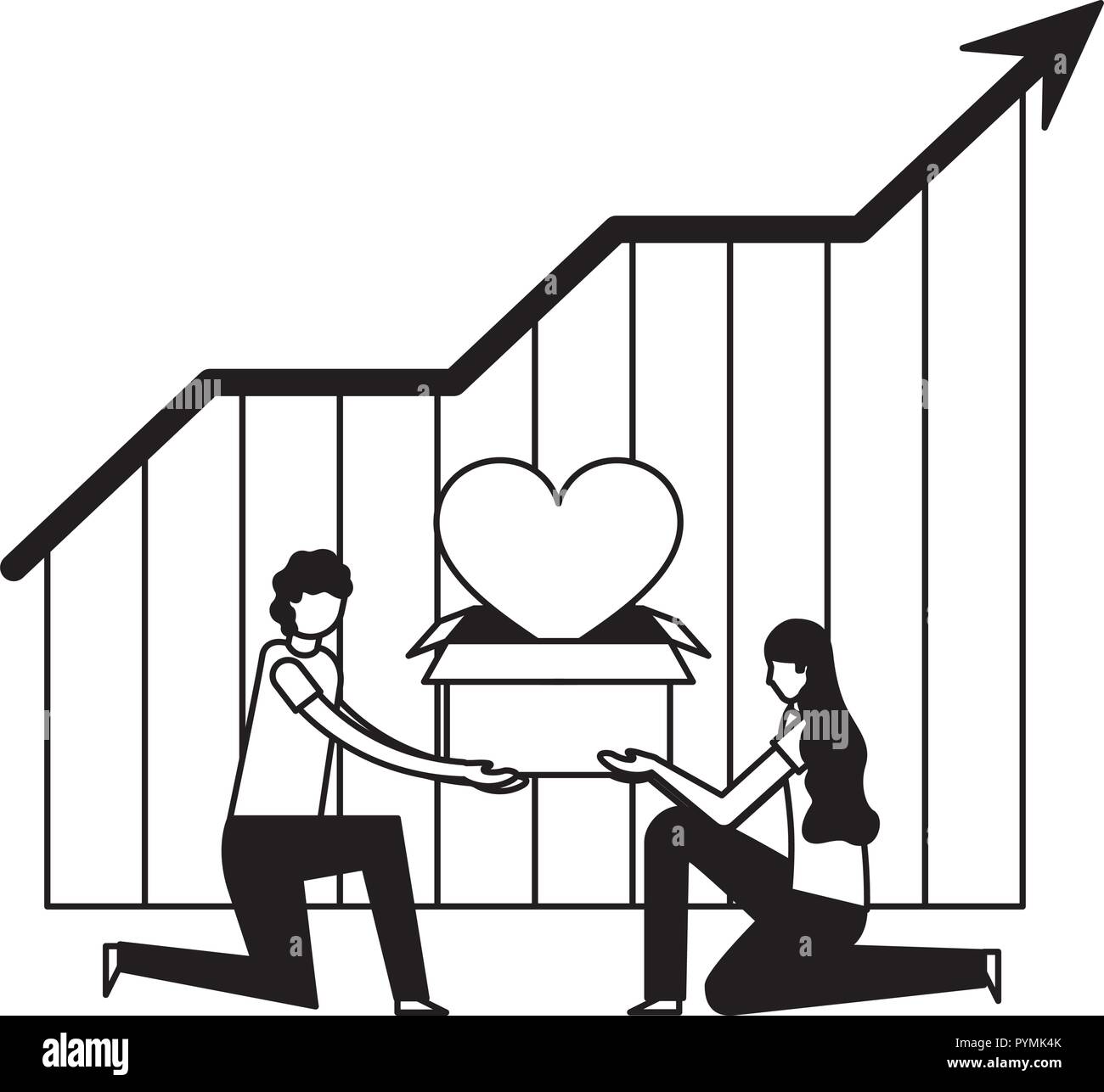 volunteers help work Stock Vector Image & Art - Alamy