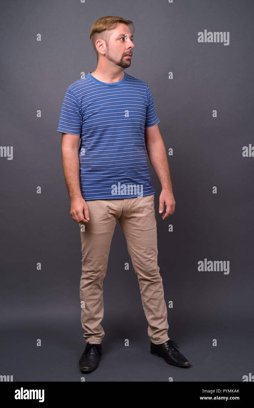 Goatee bearded man hi-res stock photography and images - Alamy