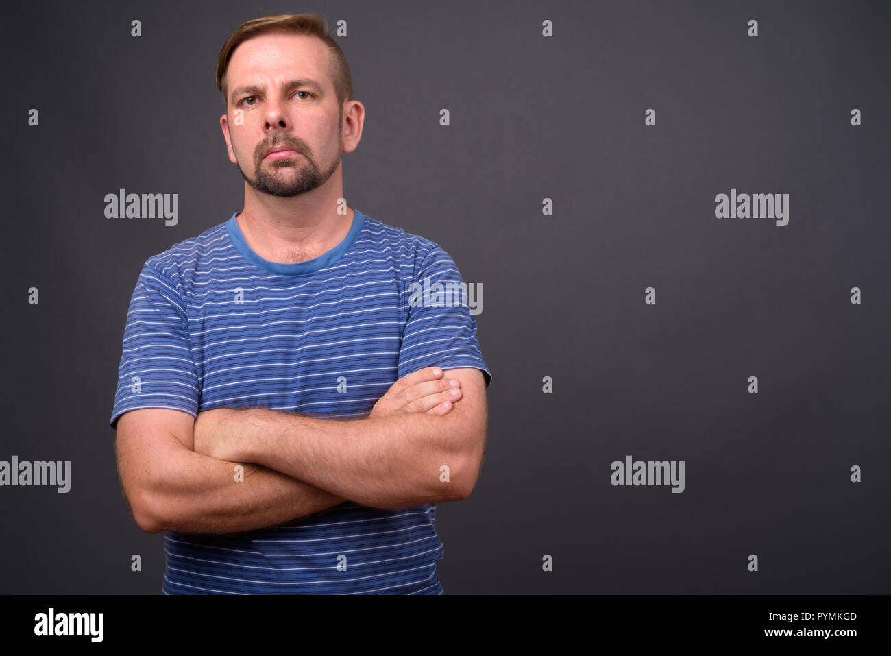 Goatee bearded man hi-res stock photography and images - Alamy