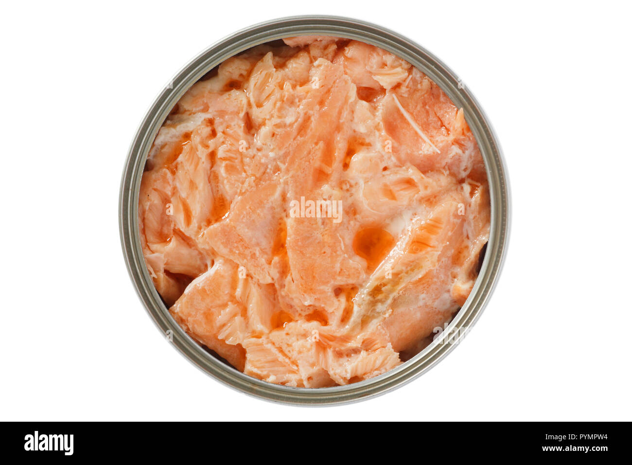 Tin of salmon Stock Photo - Alamy