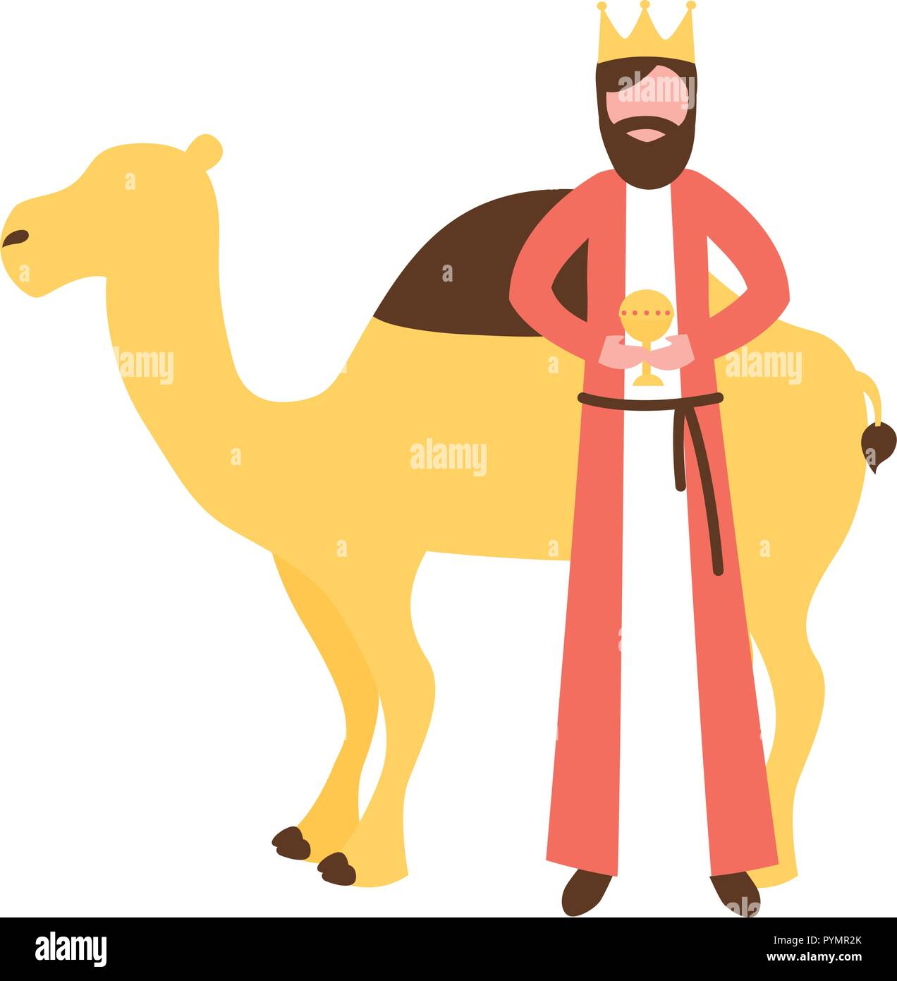 Wise men camel Stock Vector Images - Alamy