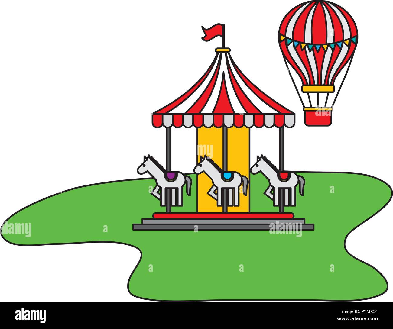 carnival fun fair Stock Vector Image & Art - Alamy
