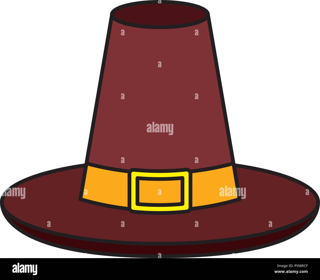 hat accessory on white background Stock Vector Image & Art - Alamy