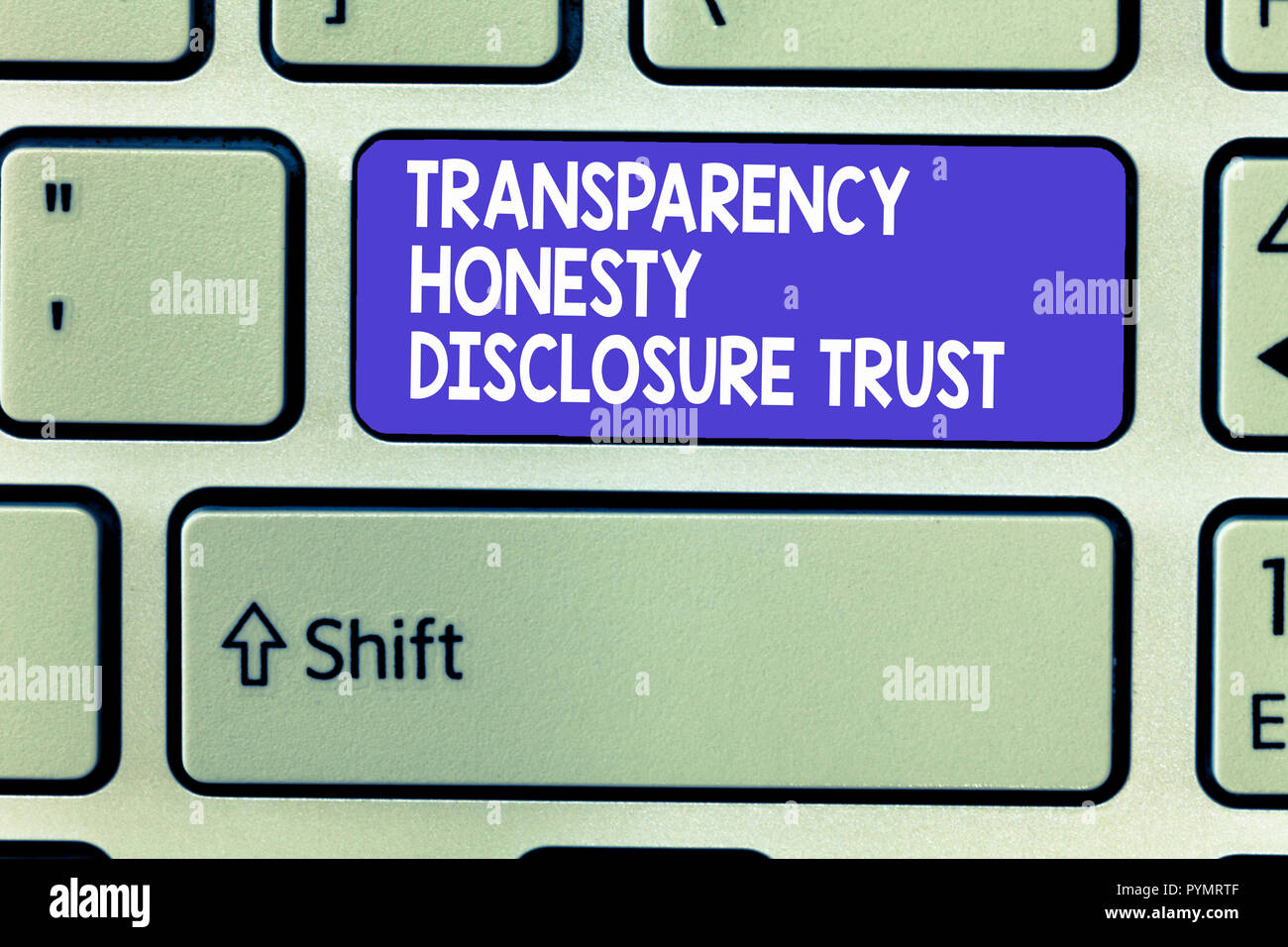 Importance of transparency hi-res stock photography and images - Alamy