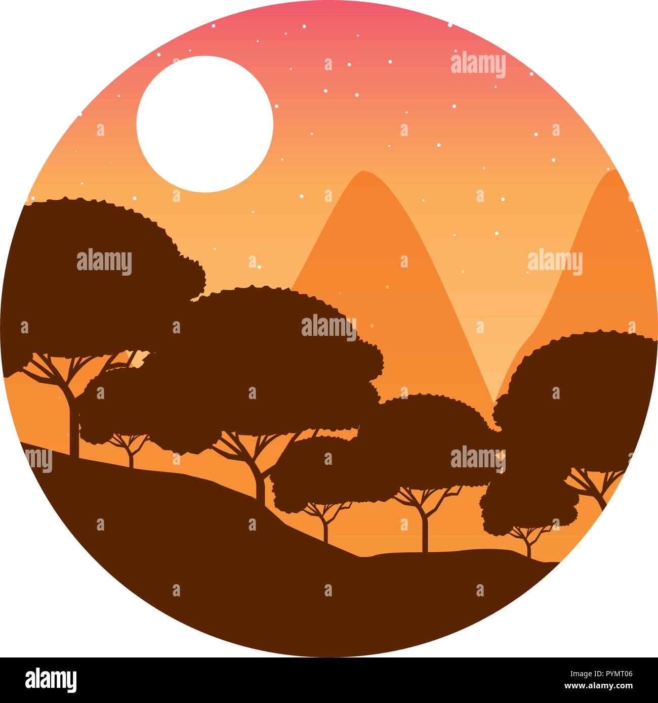 nature landscape background Stock Vector Image & Art - Alamy